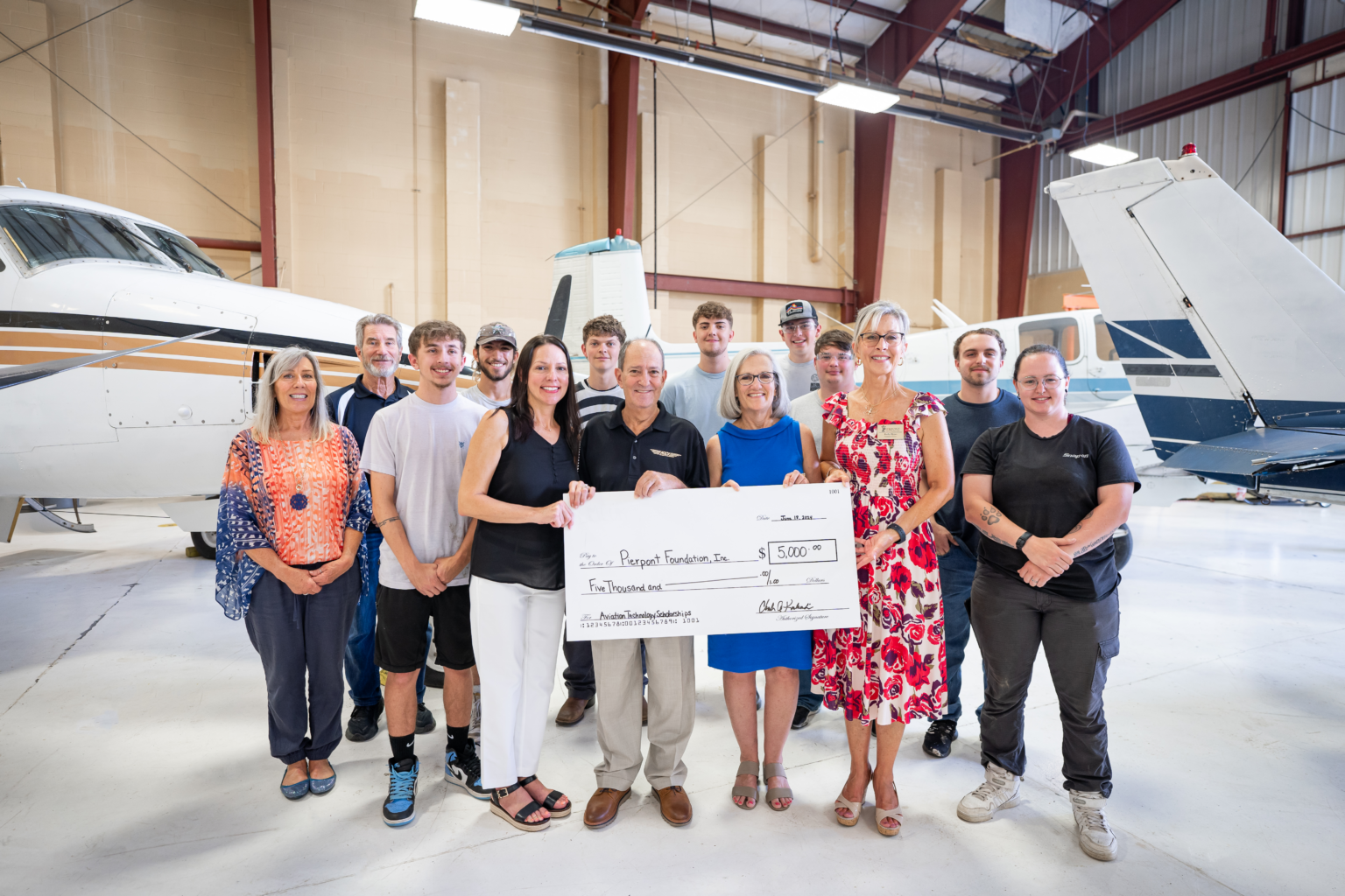 Pierpont Aviation Maintenance Technology Program Receives $5,000 ...