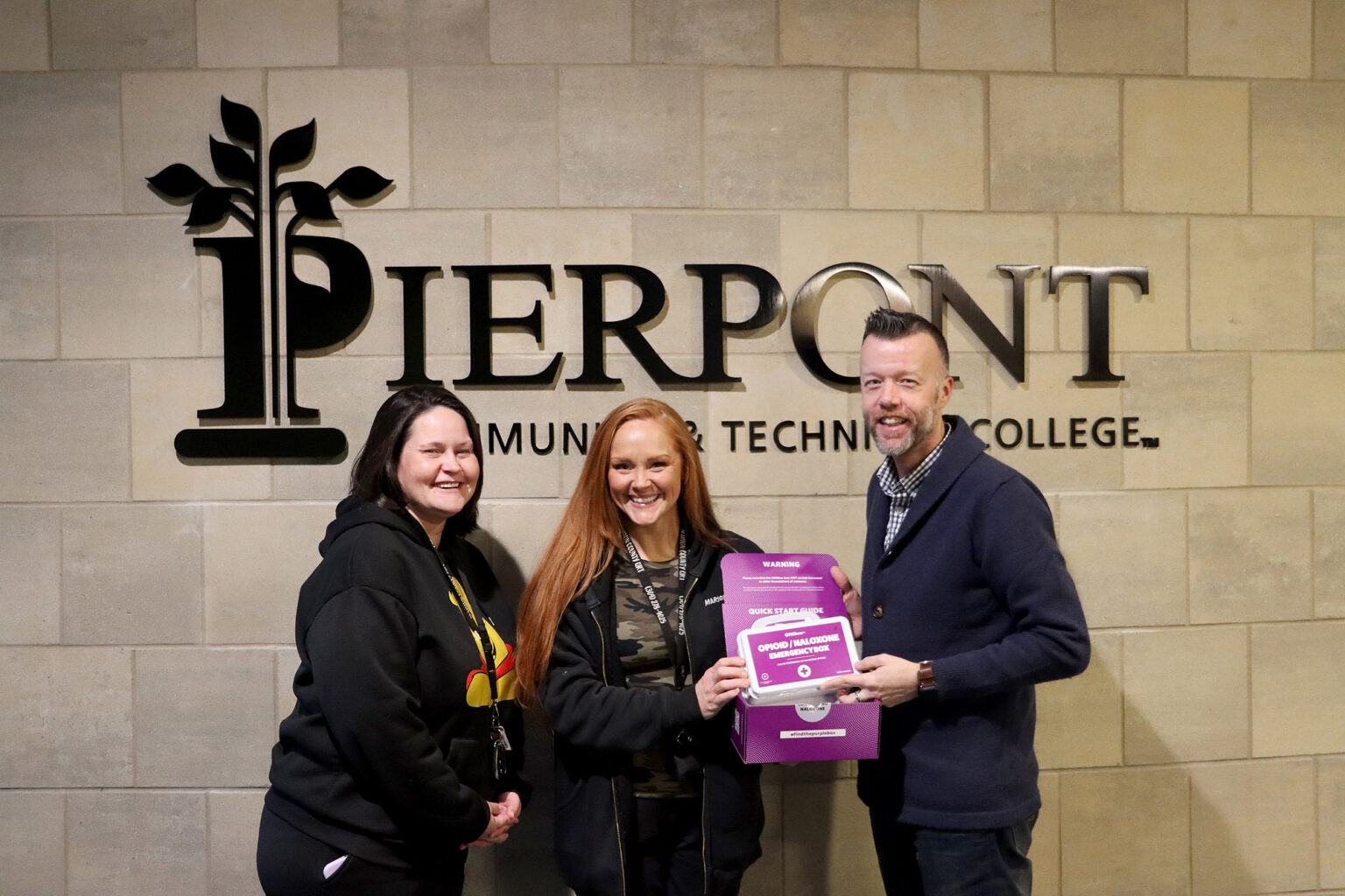Pierpont Receives Naloxone Donation to Support Campus and Community ...
